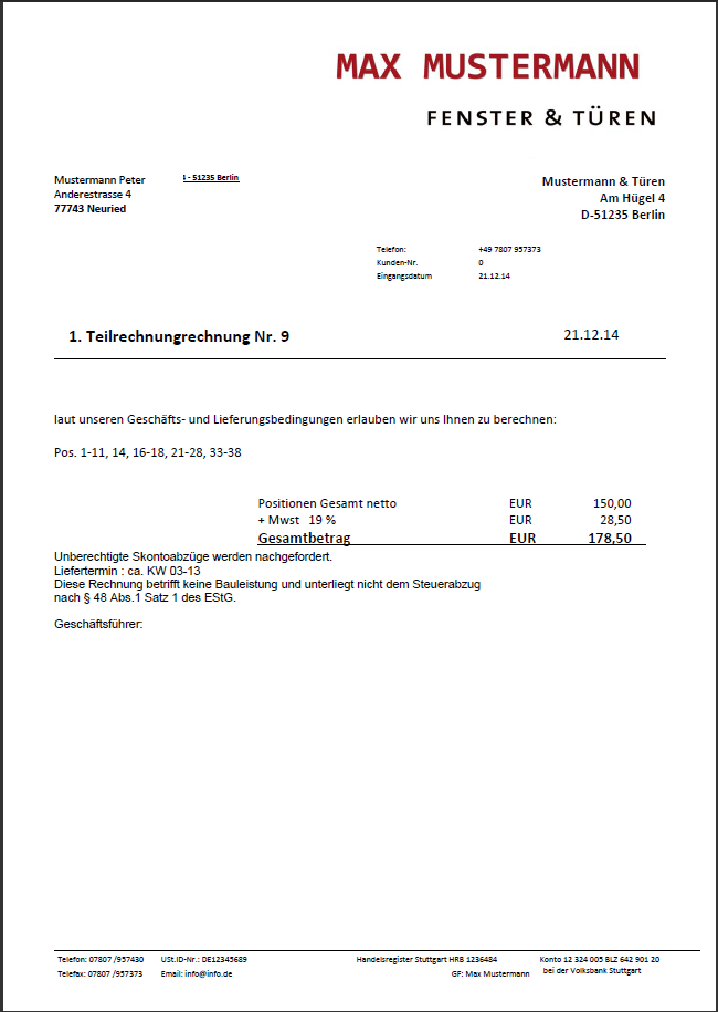 Handelsversion - Ratano EDV